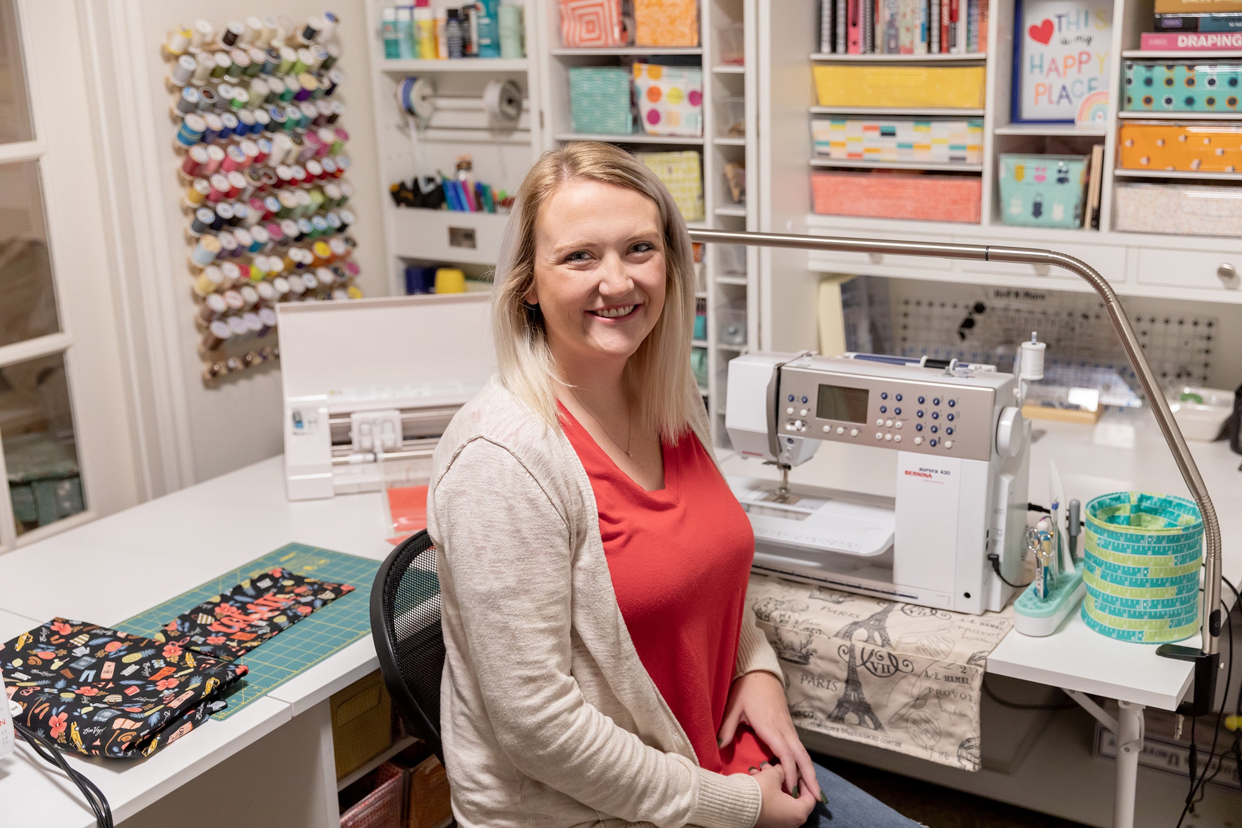 Alex's sewing room transformation – Create Room